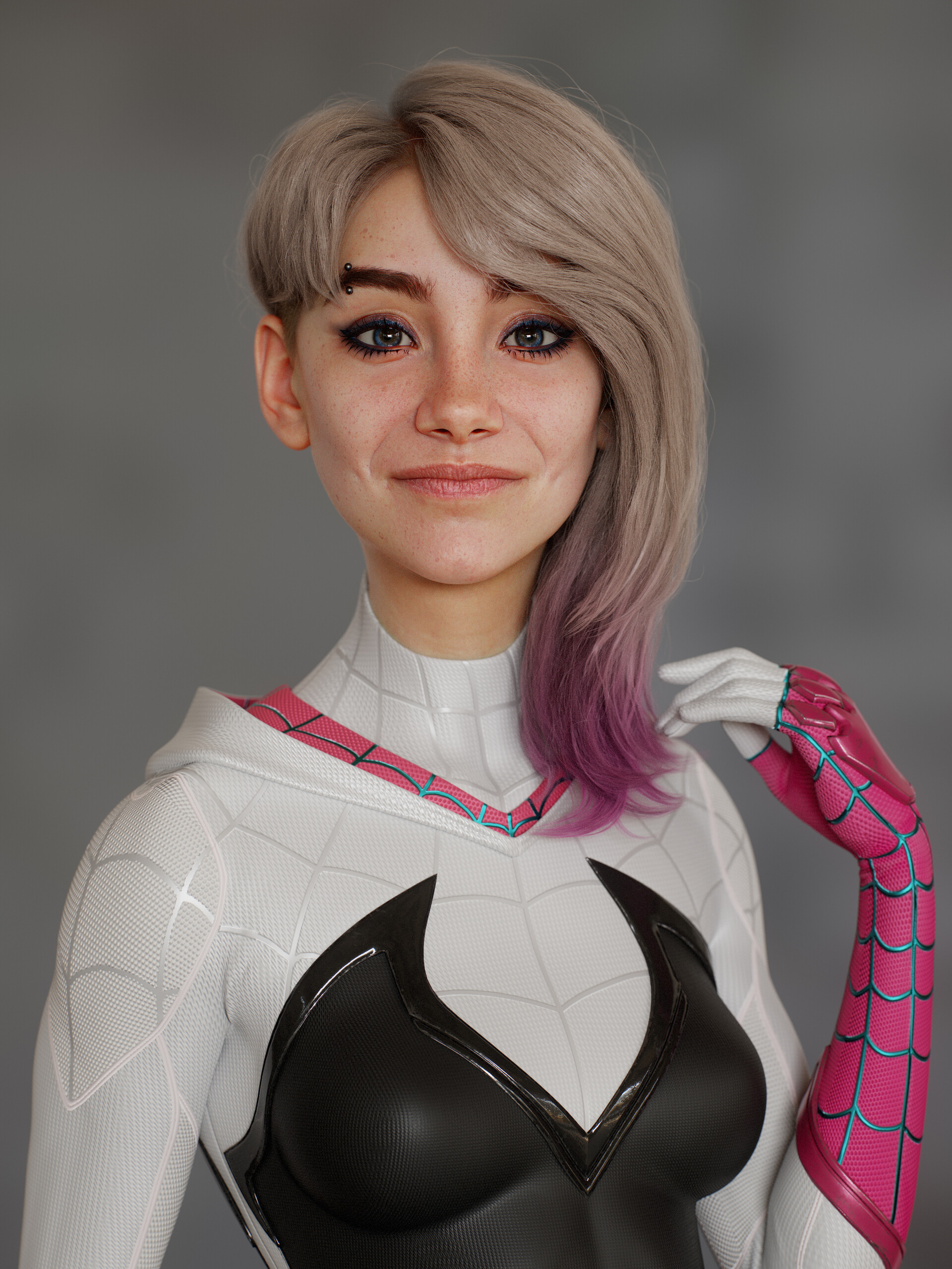 ArtStation - Spider Gwen - Fanart