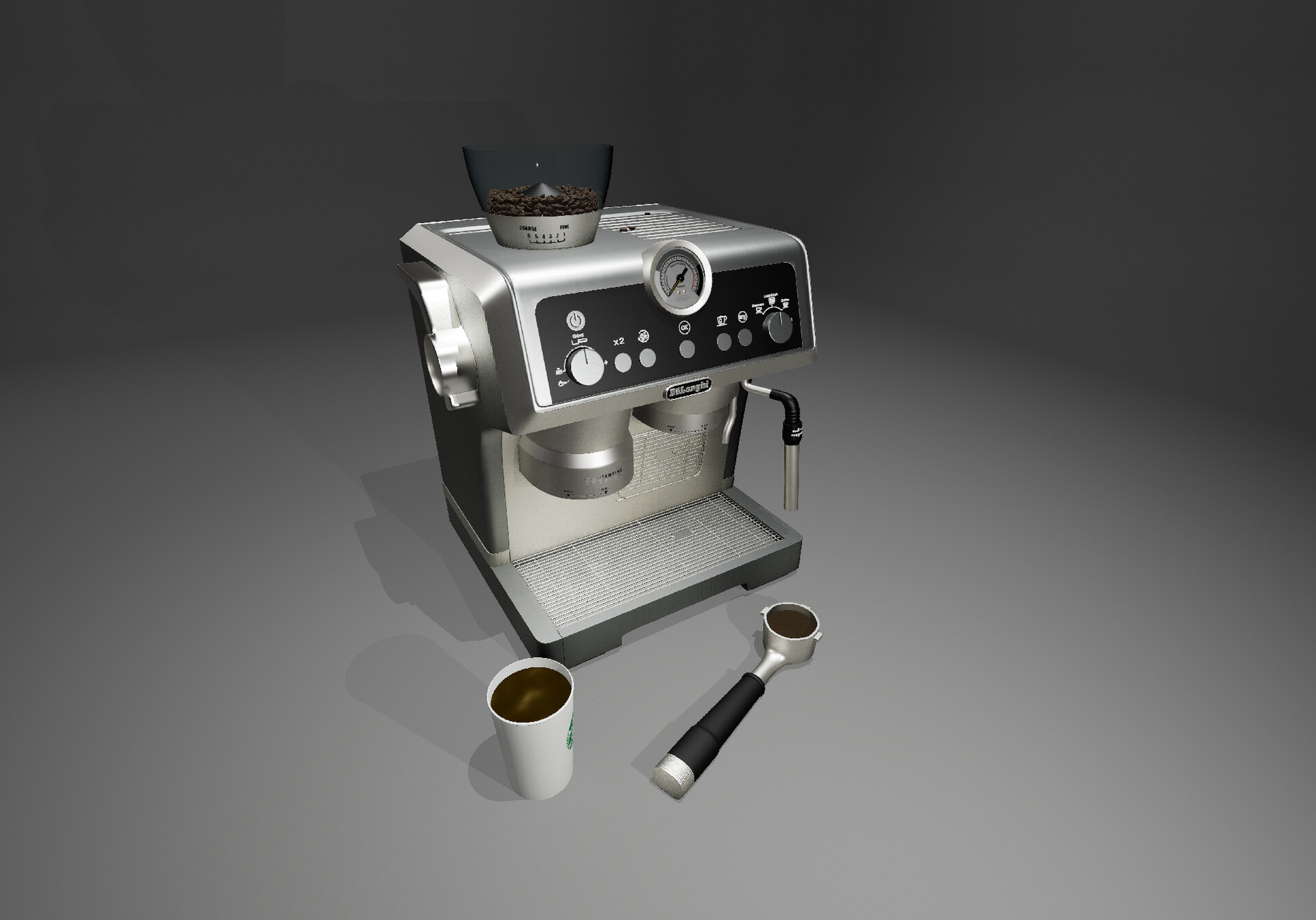 ArtStation - Espresso Machine