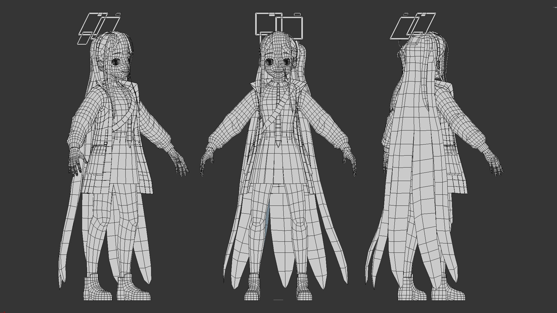 joonsung Hwang (KPSTAR) - Blue Archive 『Tendou Aris』 / 블루아카이브 텐도 아리스 모델링