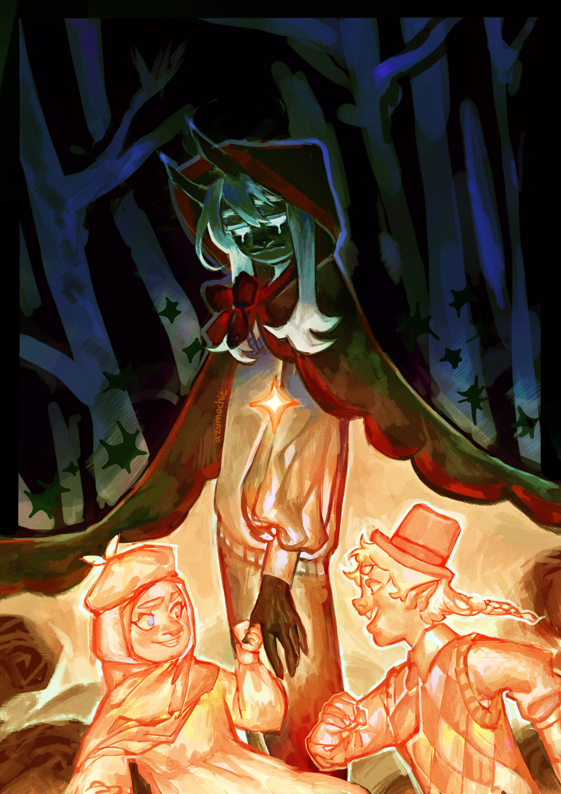 ArtStation - Please don't take my sunshine away [QSMP Fanart]