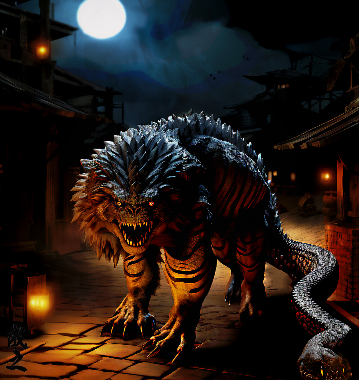 NARIYUKI SHIMAMOTO - Nue ( Japanese legendary beast with an eerie voice )