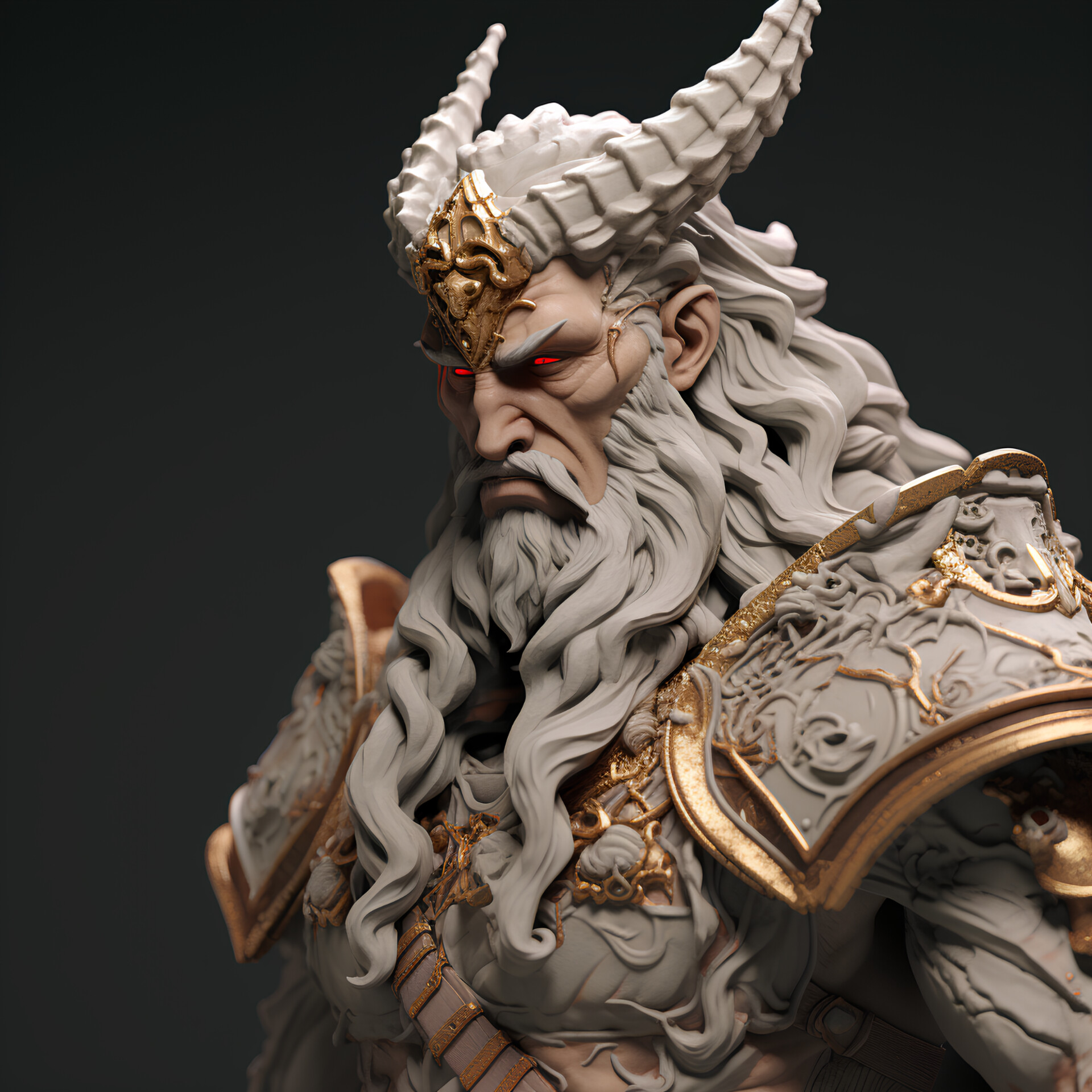 ArtStation - Dynamic Warrior Animated Sculpt