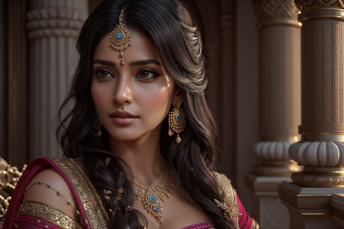 ArtStation - An Indian Princess