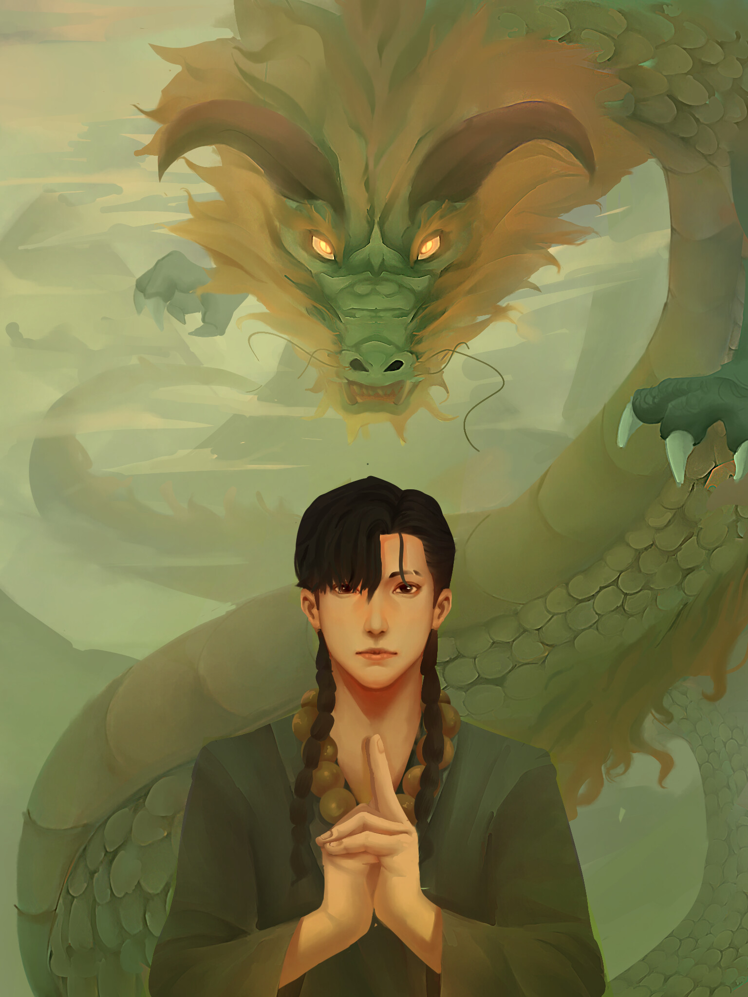 ArtStation - Humans and dragons