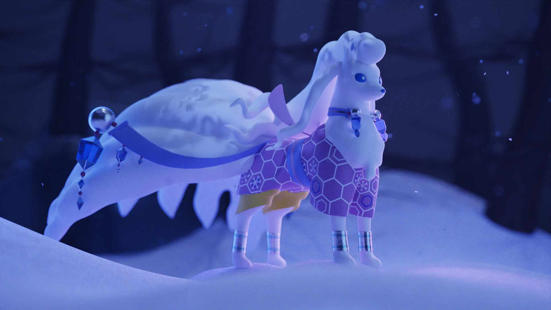 ArtStation - Unite Alolan Ninetales