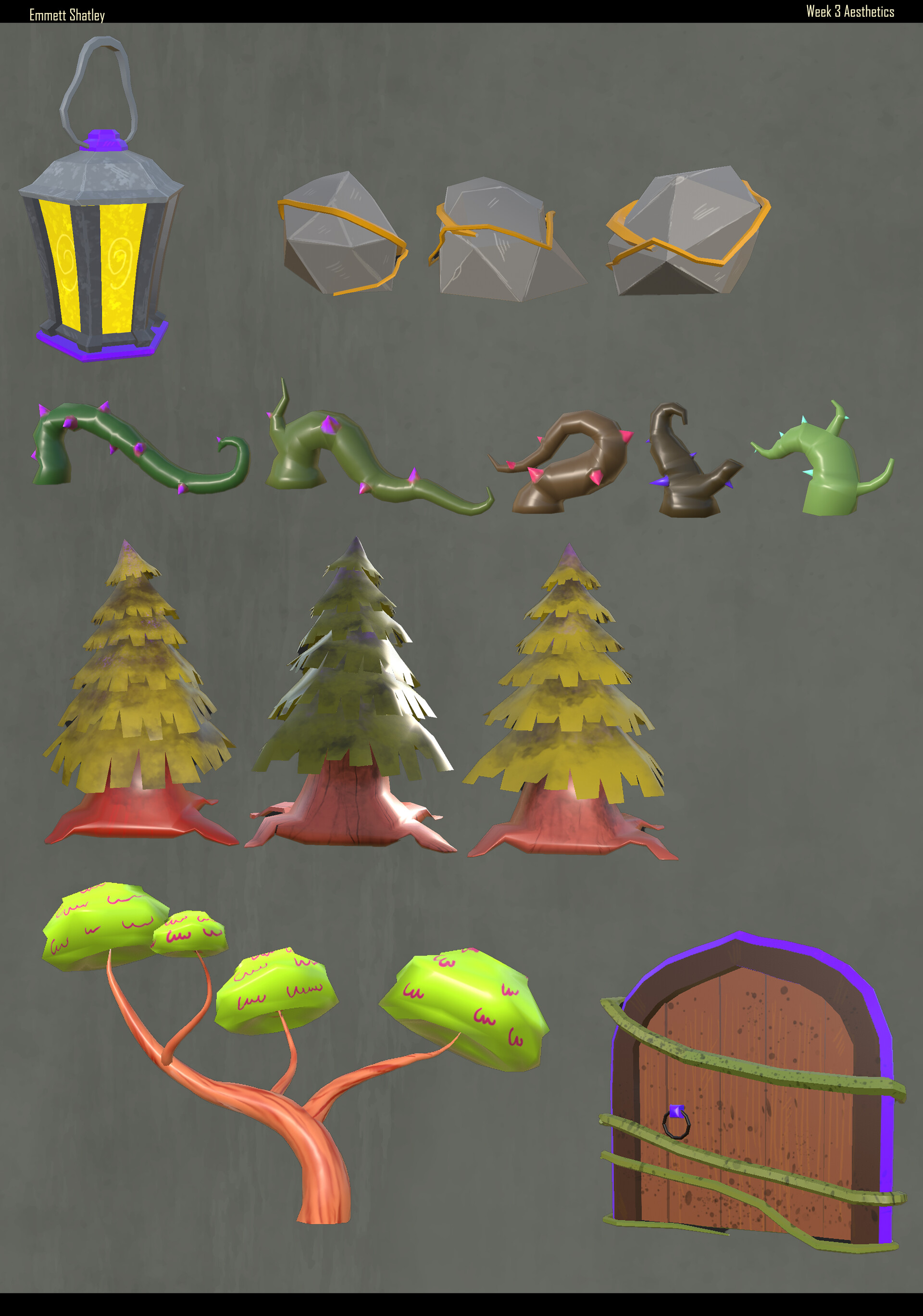 ArtStation - Classwork: Game Production