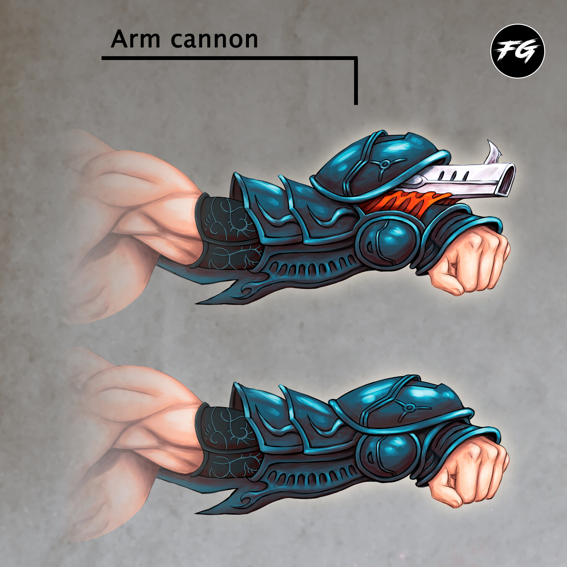 FGArtworks Website - Omni Mercurial Dark Vassal Dragoon Lloyd