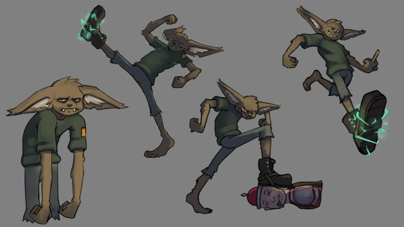 Noah Arkö - Glum & Semperius Character Design, Glum: A Wicked Misadventure