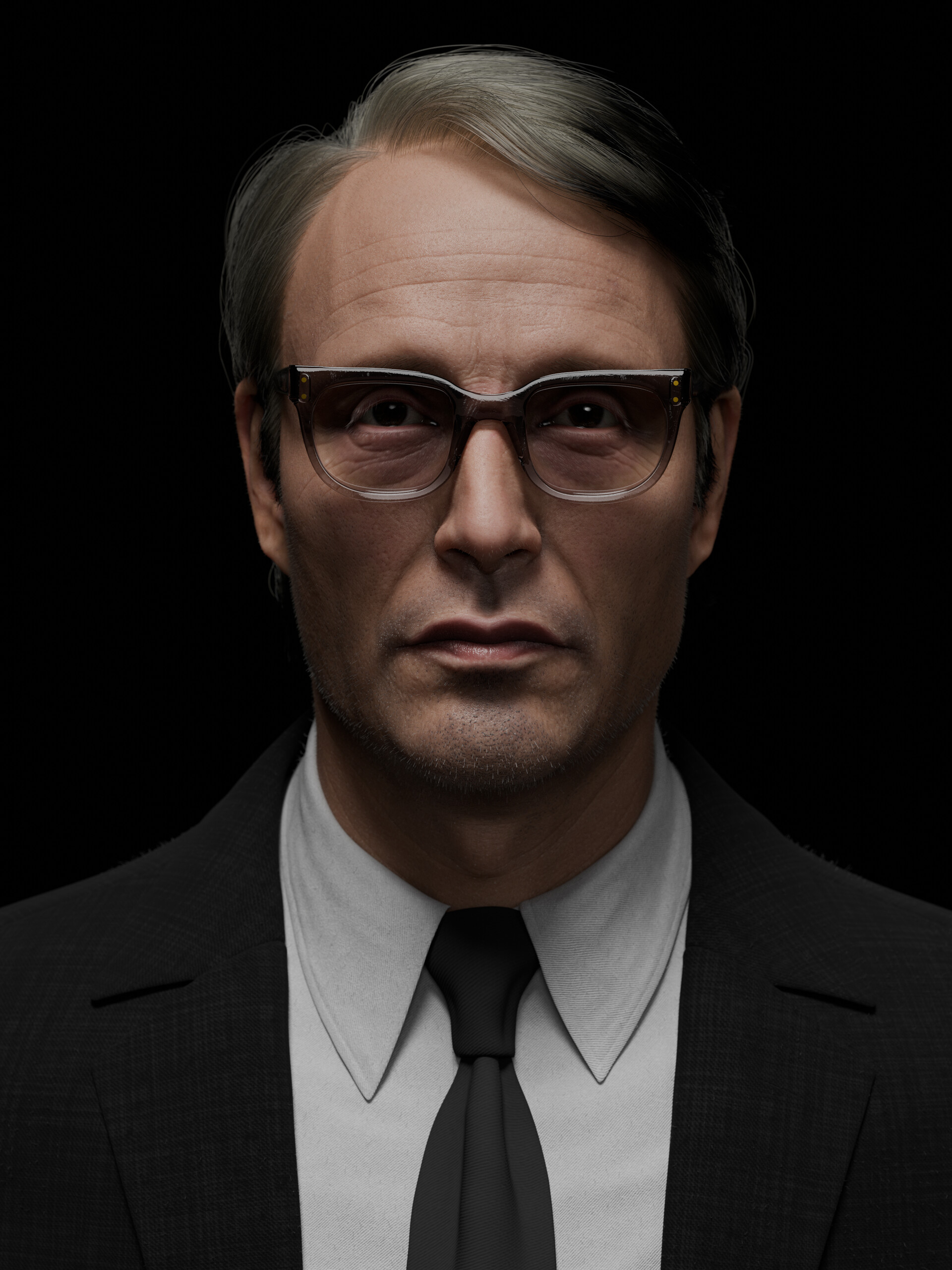 ArtStation - Dr. Jürgen Voller (Mads Mikkelsen)