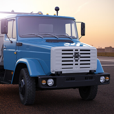 Nailgun3d _ Nail Khusnutdinov - Trucks USSR / RUSSIA