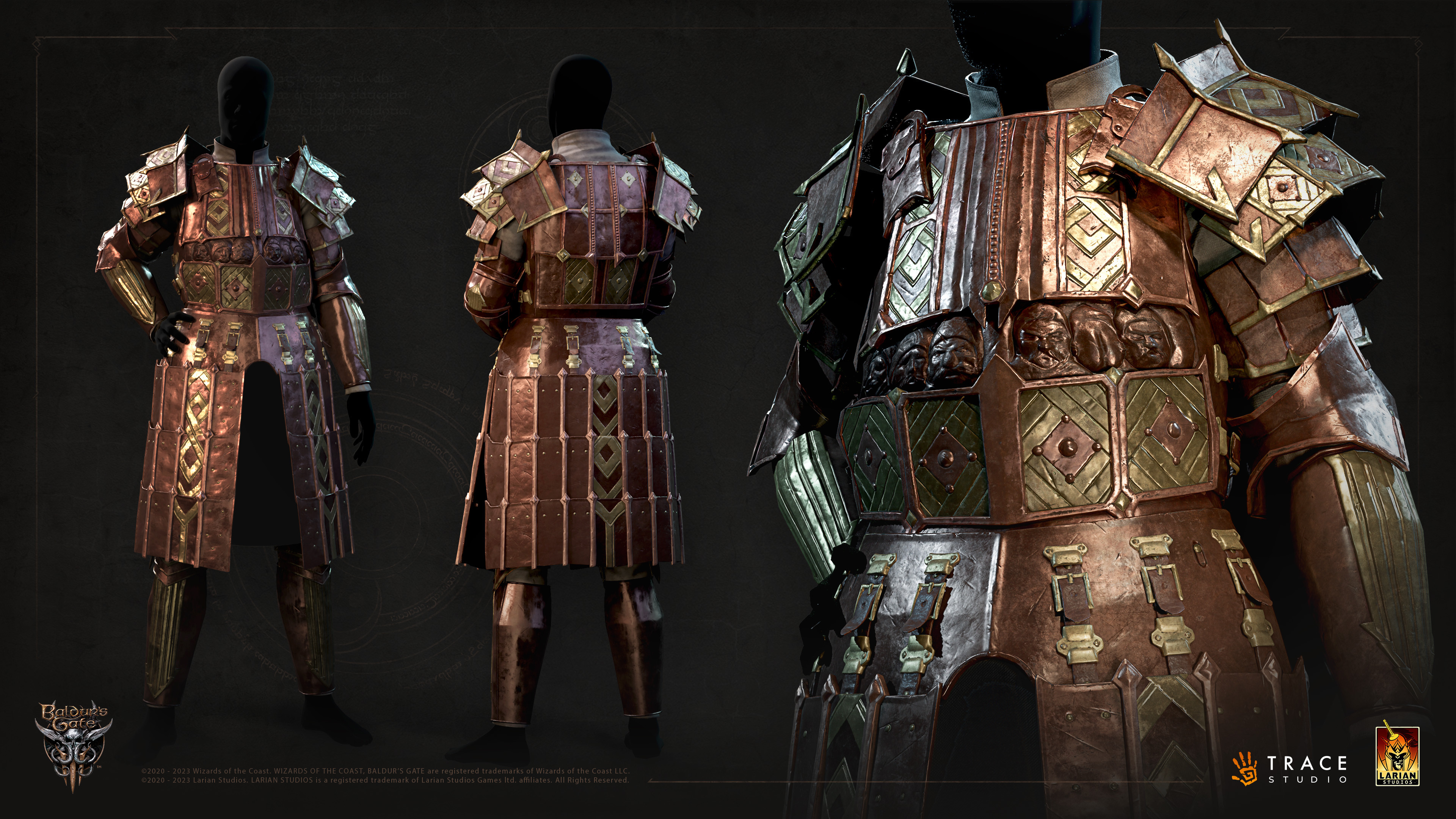 TRACE studio - Baldur's Gate 3: Armor Set