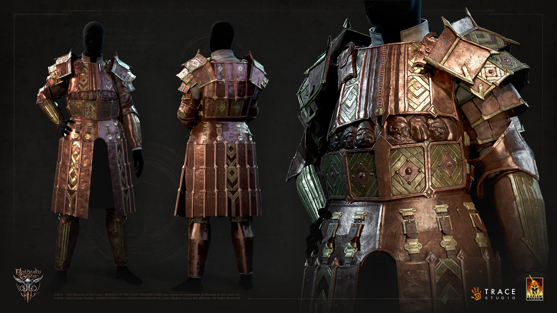 TRACE studio - Baldur's Gate 3: Armor Set