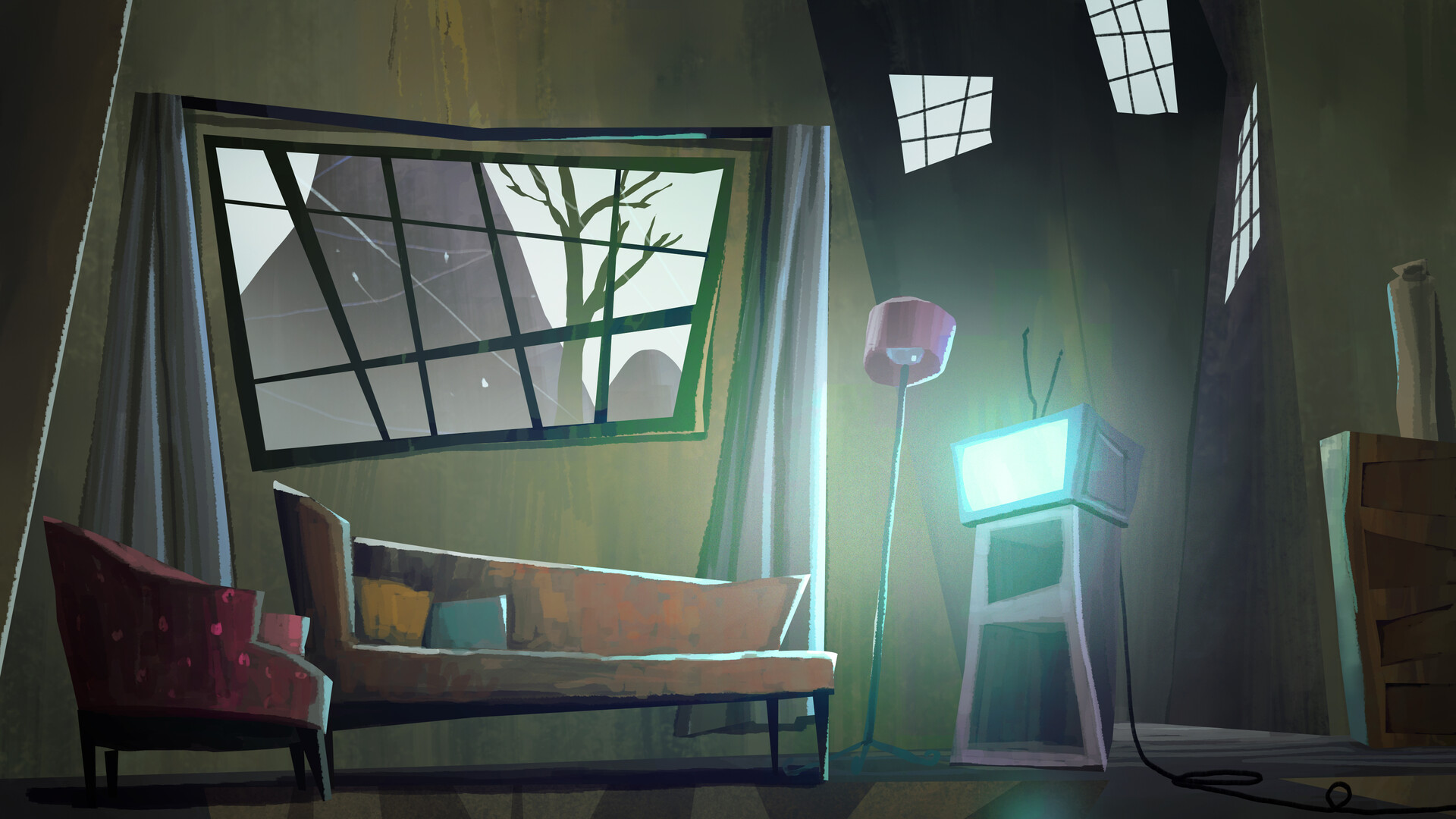 ArtStation - "You'll get square eyes"