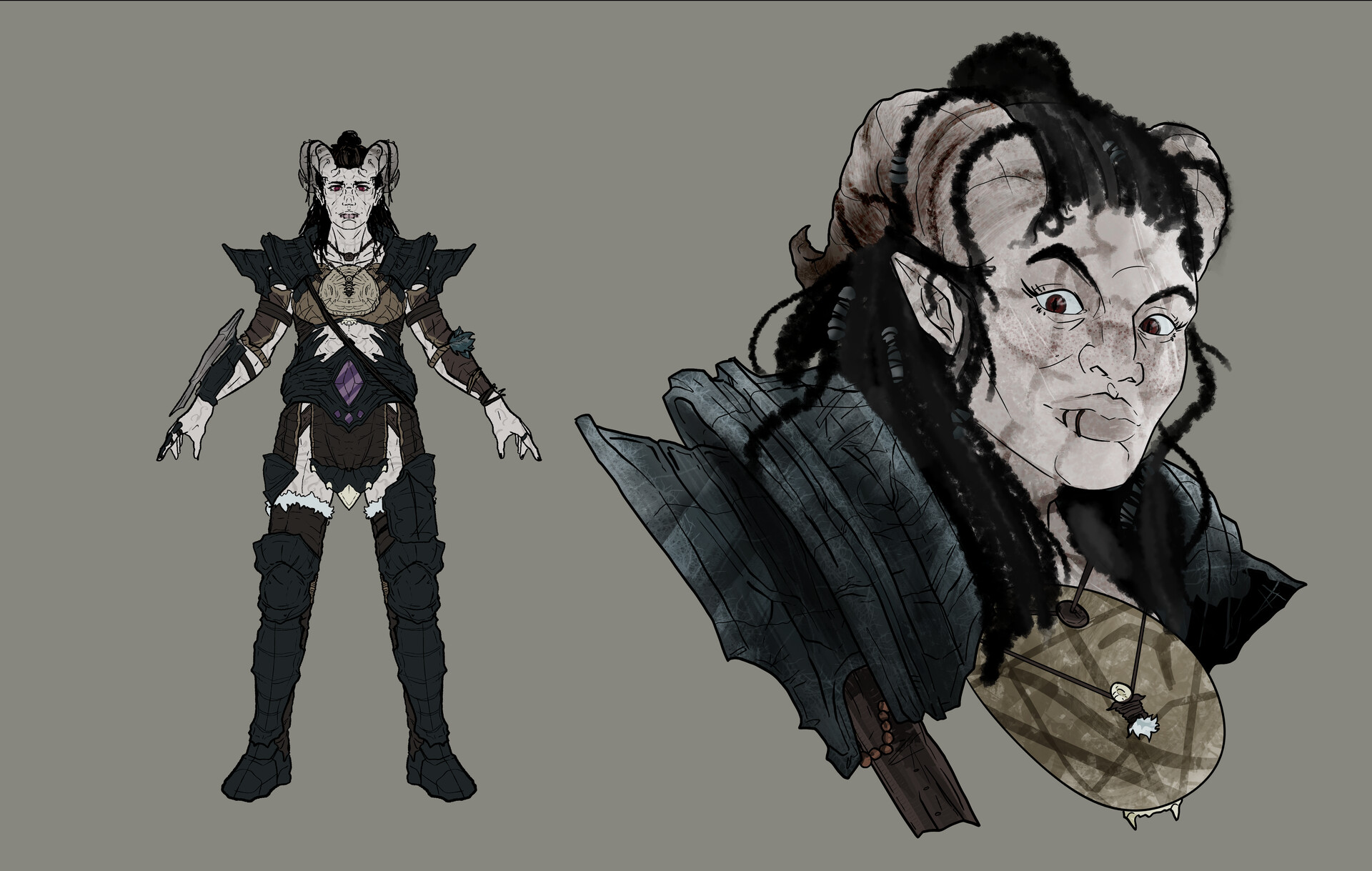 ArtStation - Goliath NPC Design Work