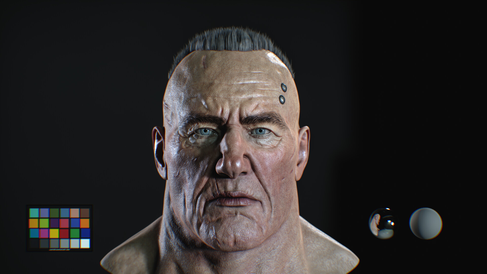 ArtStation - Space Marine Head/Bust