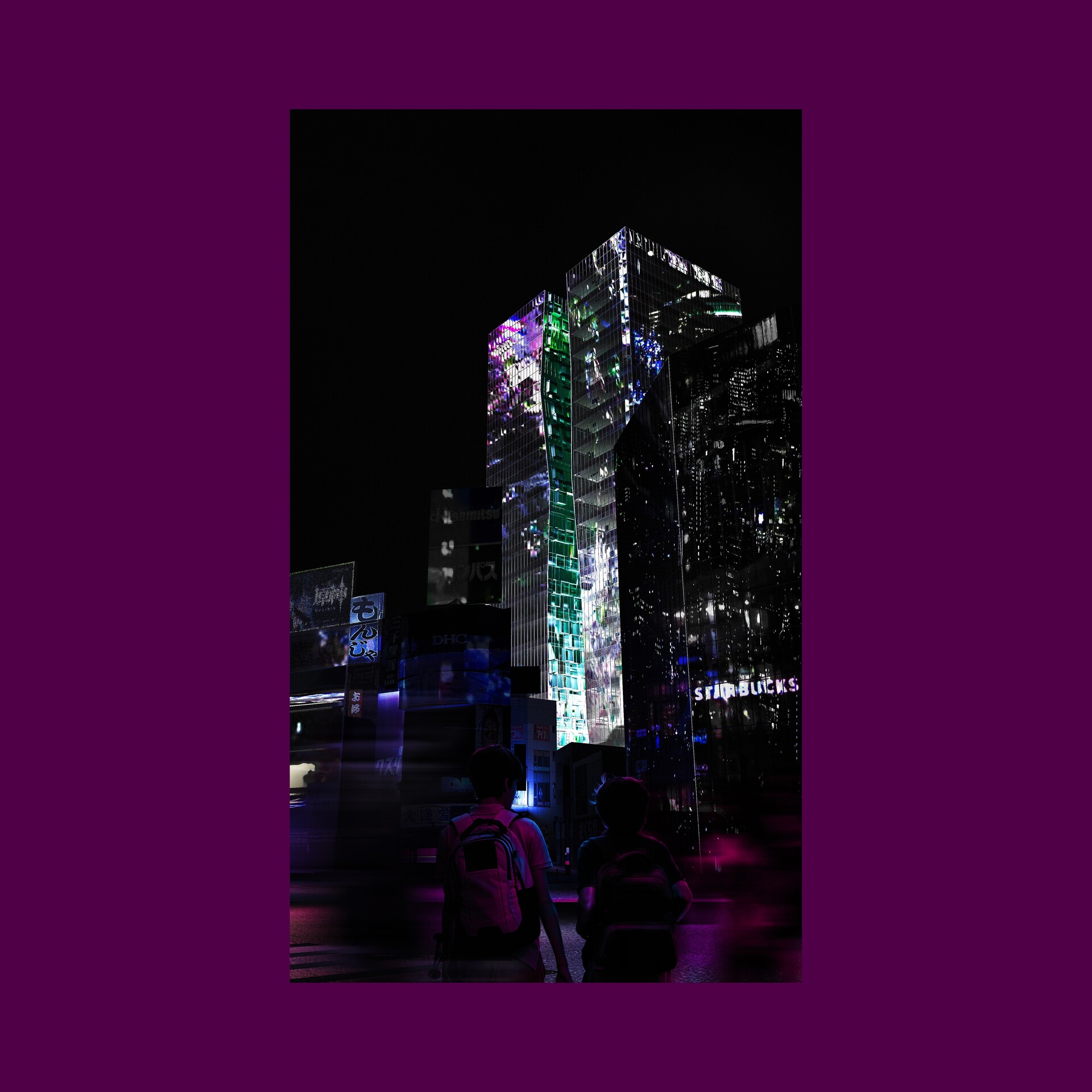 ArtStation - SHIBUYA BUILDING