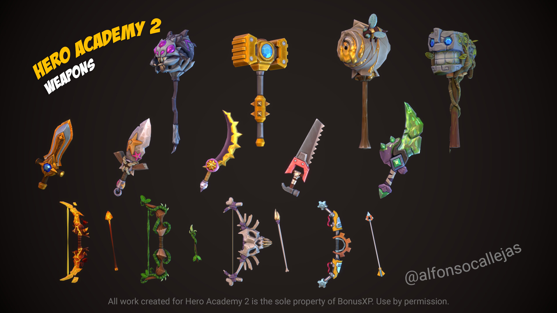Alfonso.3DArtist - Hero Academy 2