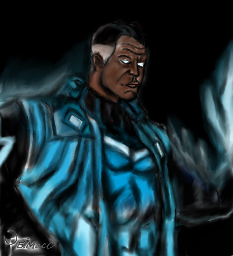 ArtStation - Blue Marvel FAN ART