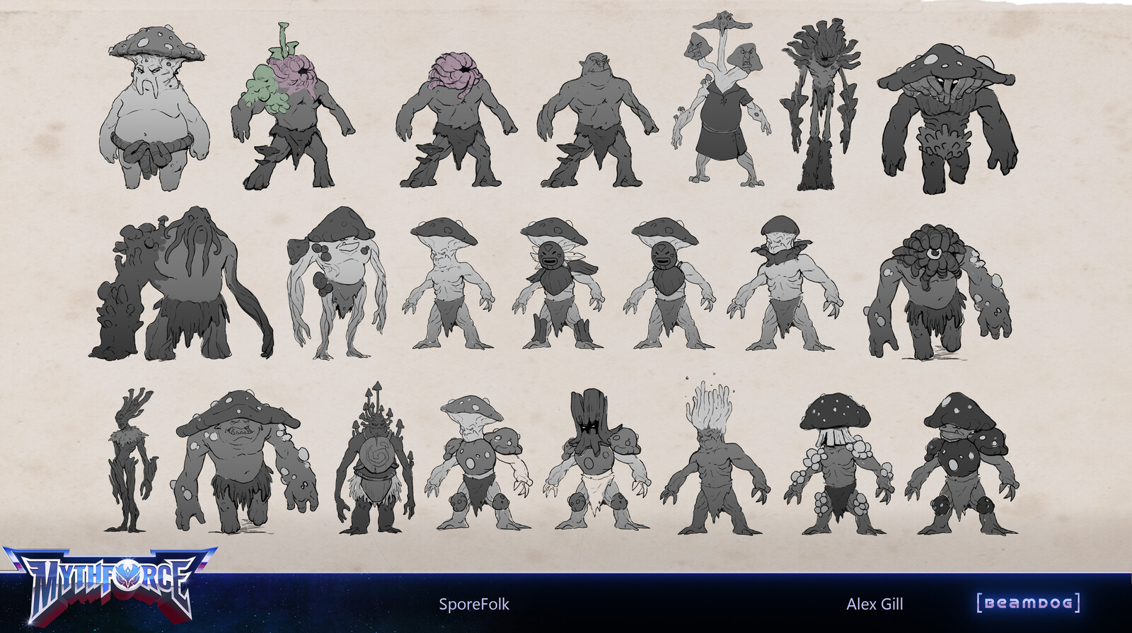 Alex Gill - MythForce - SporeFolk