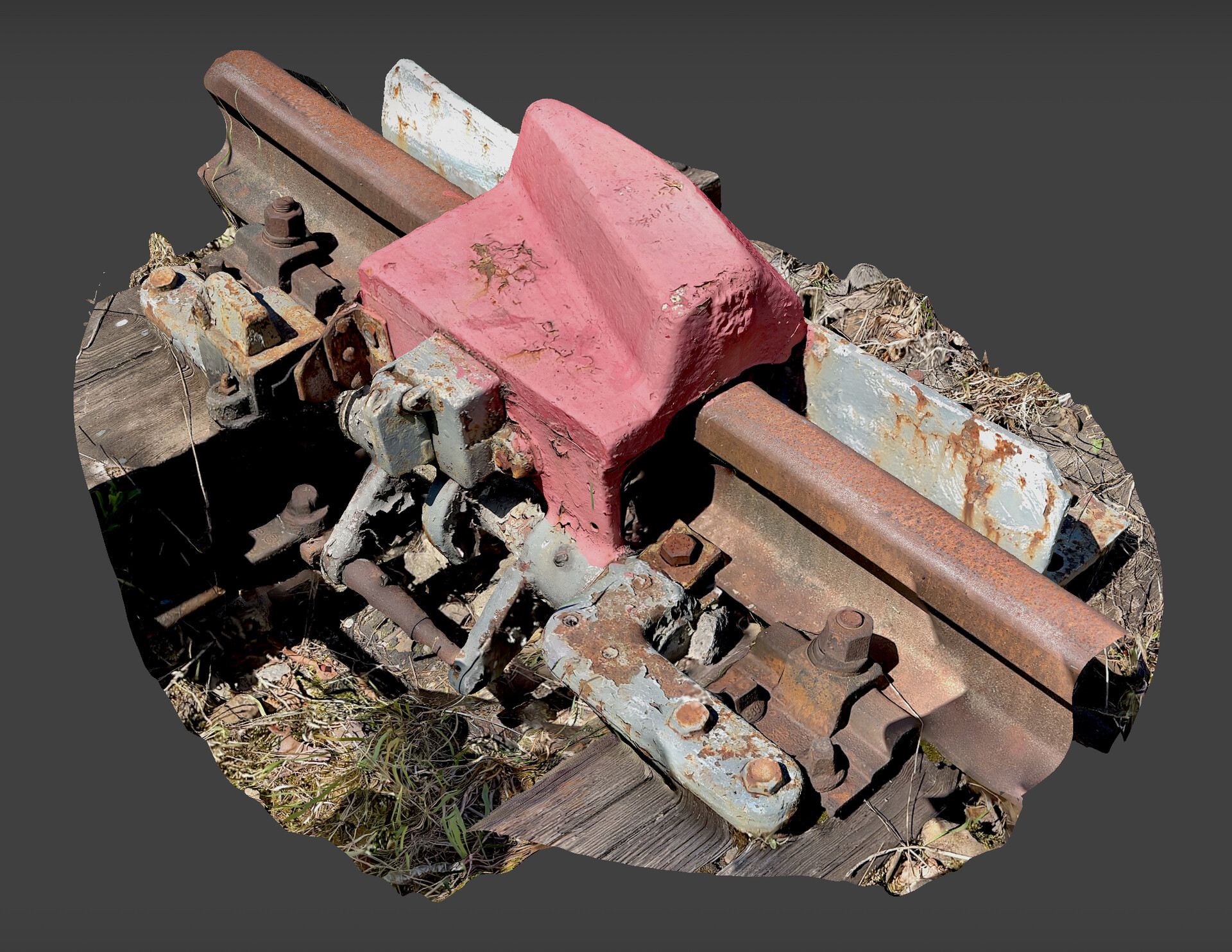 ArtStation - Railway derailer (iPad photogrammetry scan)