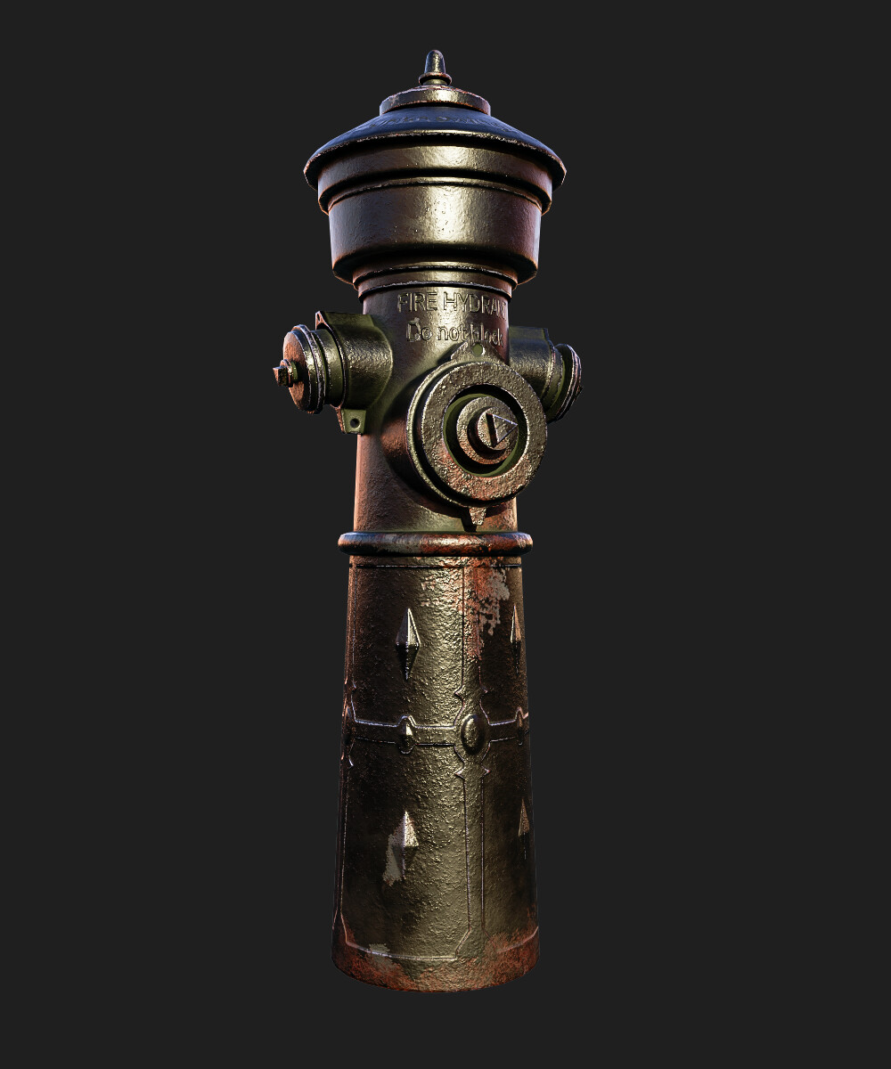 ArtStation - Vintage Hydrant