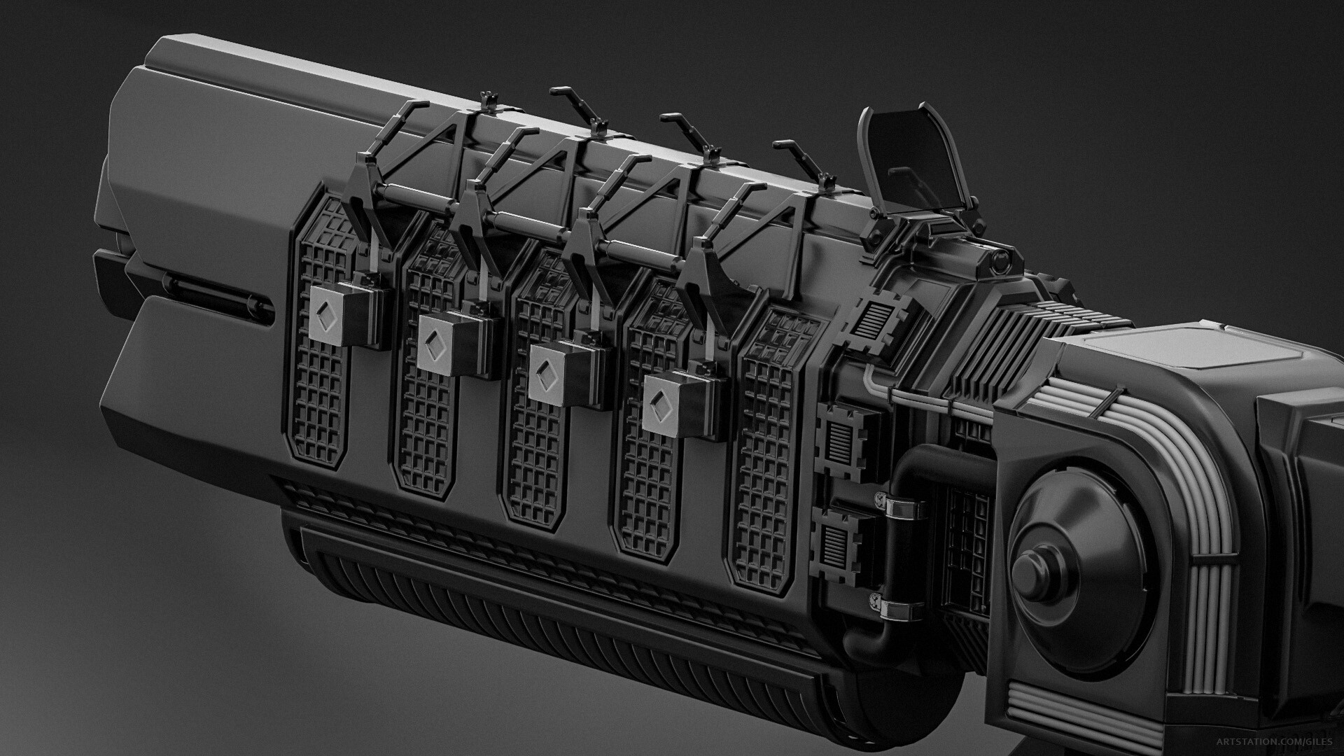 ArtStation - Ikelos Fusion Rifle Concept | Destiny Fan Art