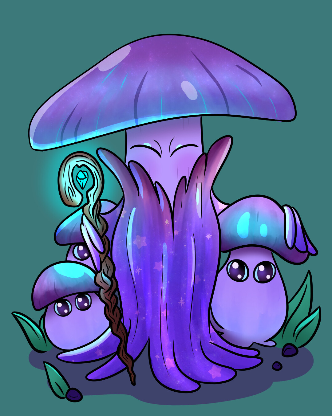 Mushroom Inspired Art