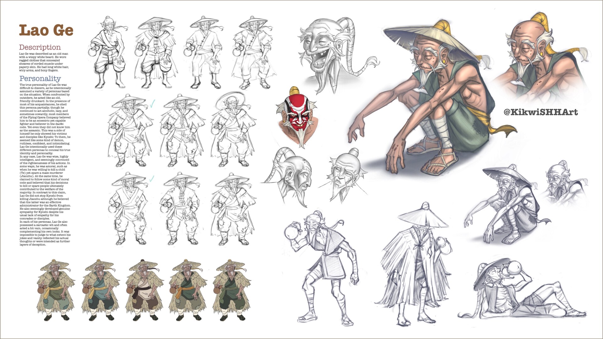ArtStation - Lao Ge Character Design