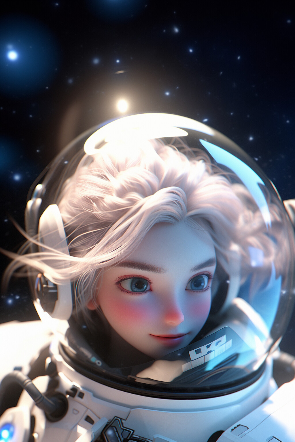 ArtStation - Elsa in Space