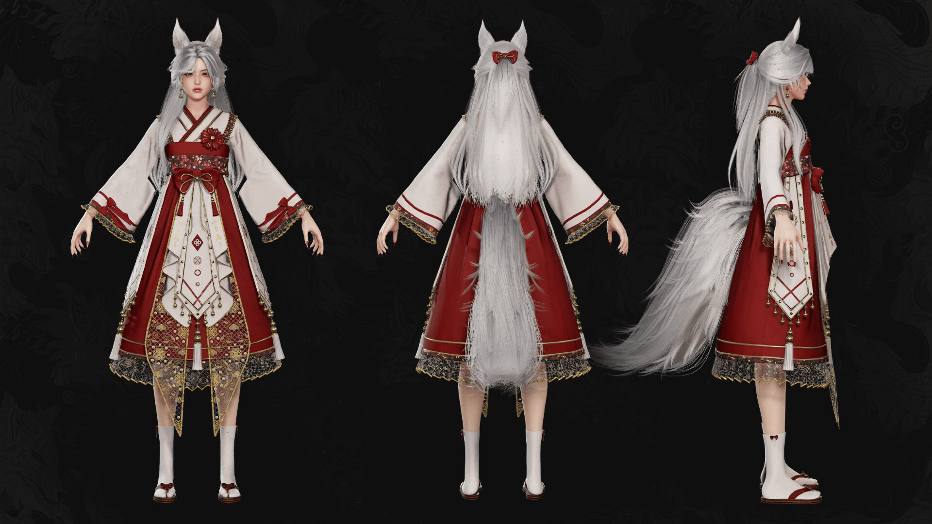Ida Faber - Kitsune Yuna - Game-Ready
