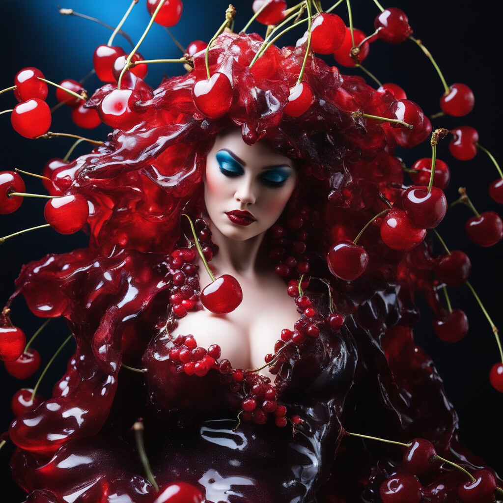 ArtStation - dressed in cherries
