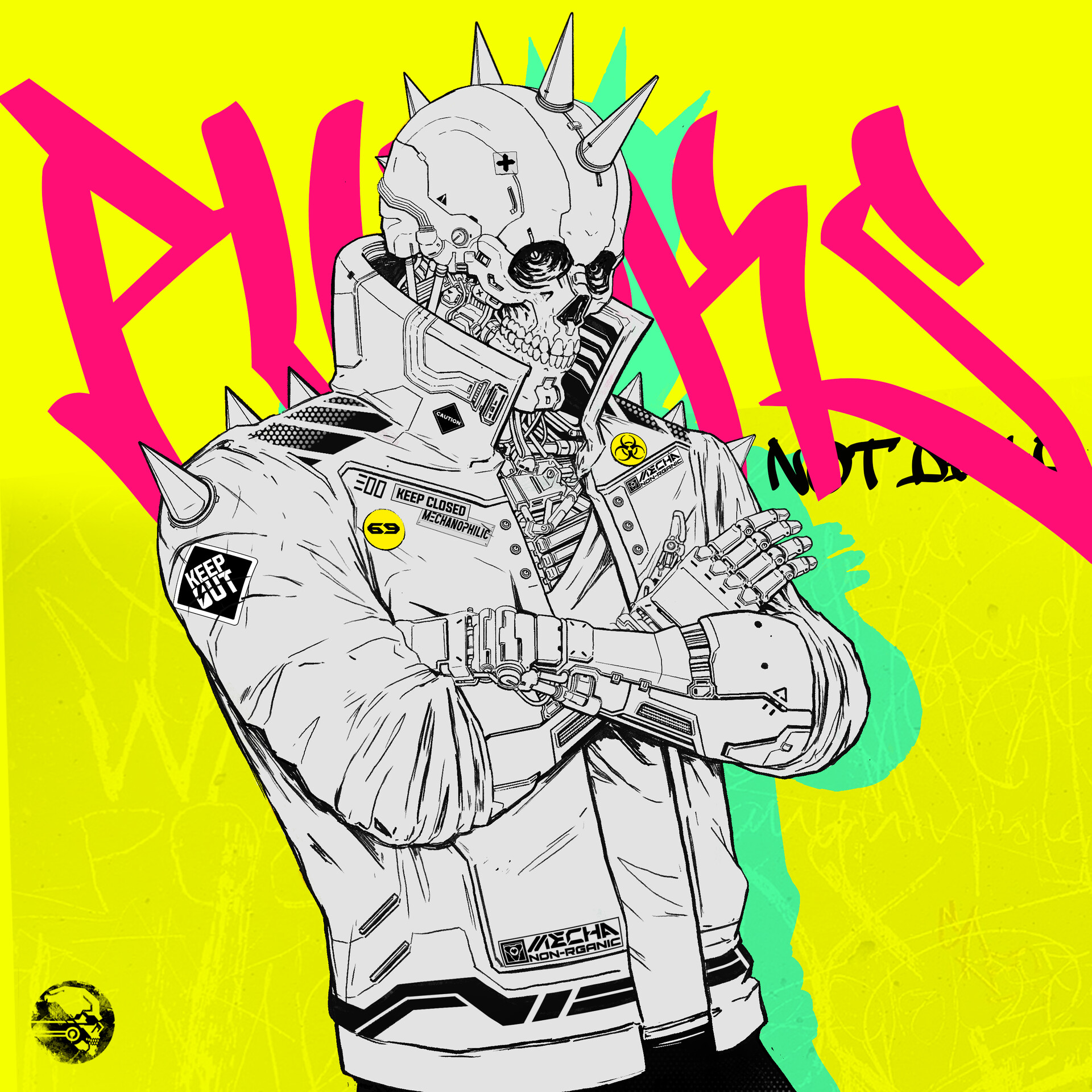 ArtStation - PUNK´S NOT D3AD