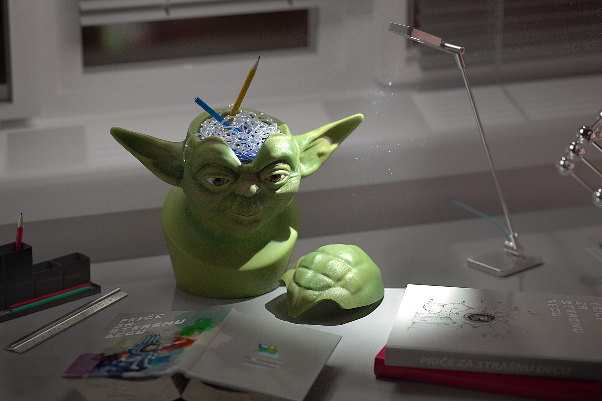ArtStation - Yoda bowl