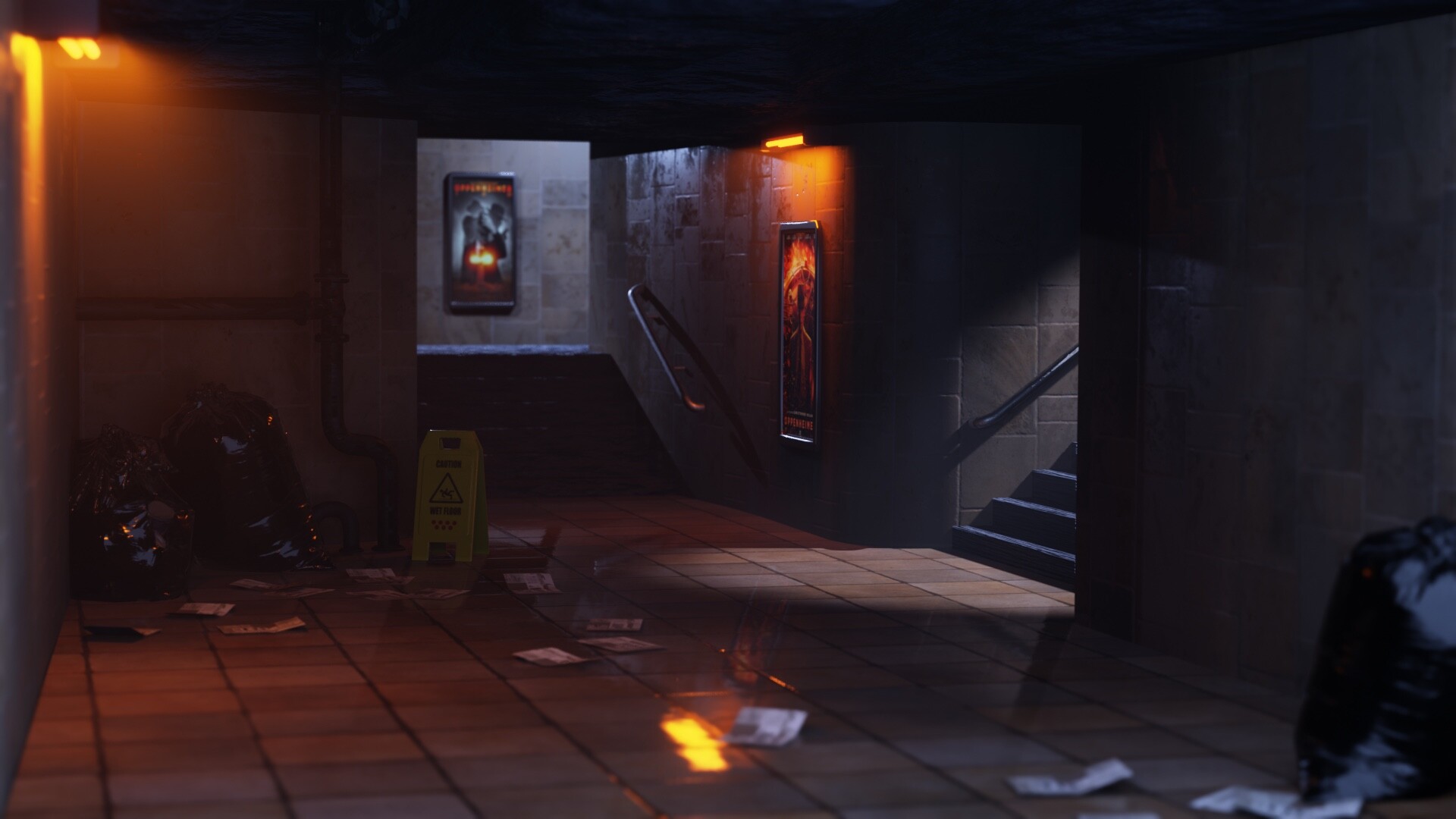 ArtStation - Underground crossing