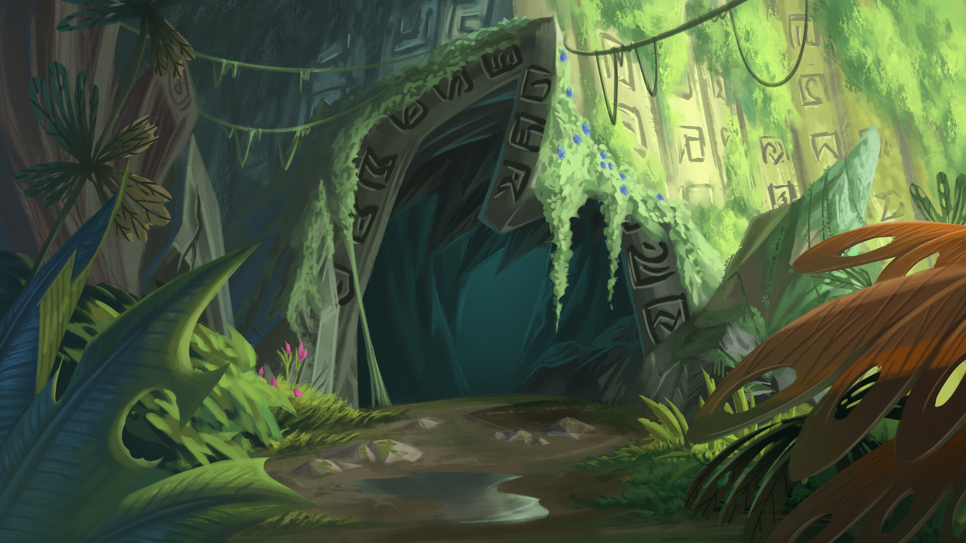 ArtStation - Animation Background No 1