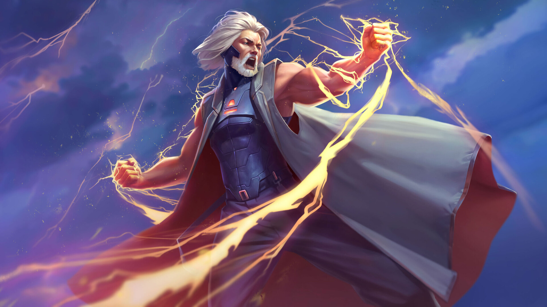 ArtStation - Character screen for G.Ø.A.T.MOBA project