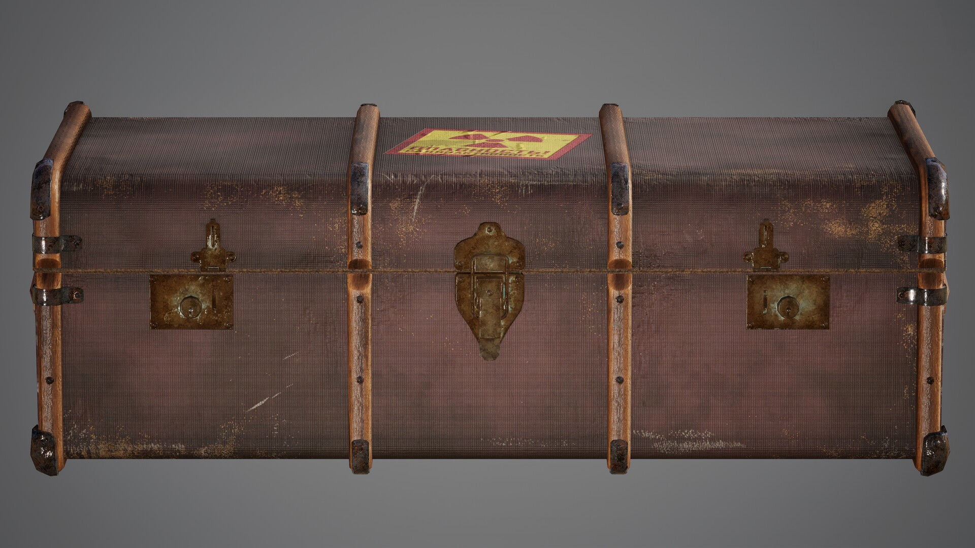 ArtStation - Streamer Trunk Low Poly Model
