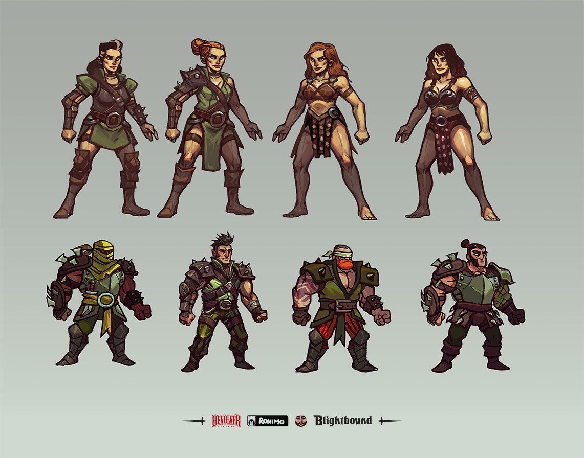 Gijs Witkamp - BLIGHTBOUND - Characters