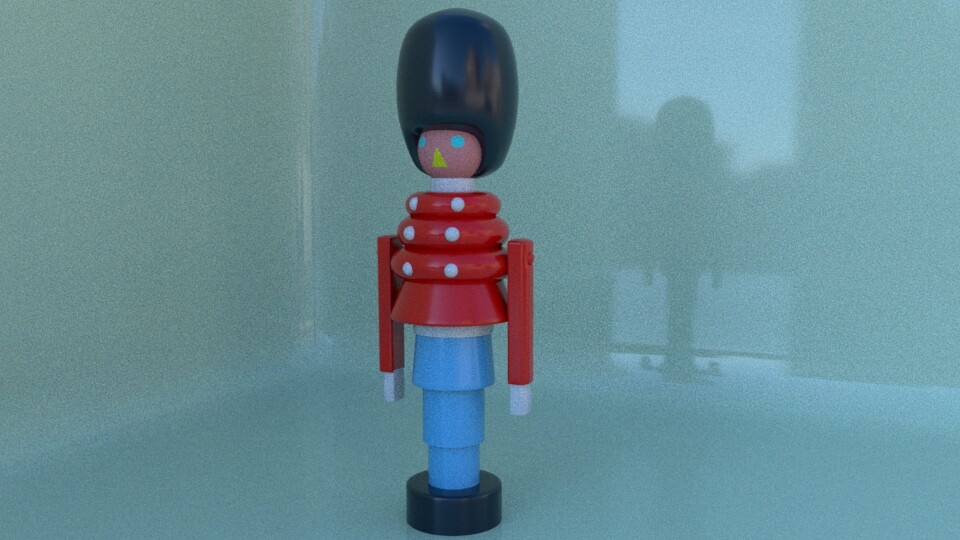 ArtStation - Wooden Toy Soldier