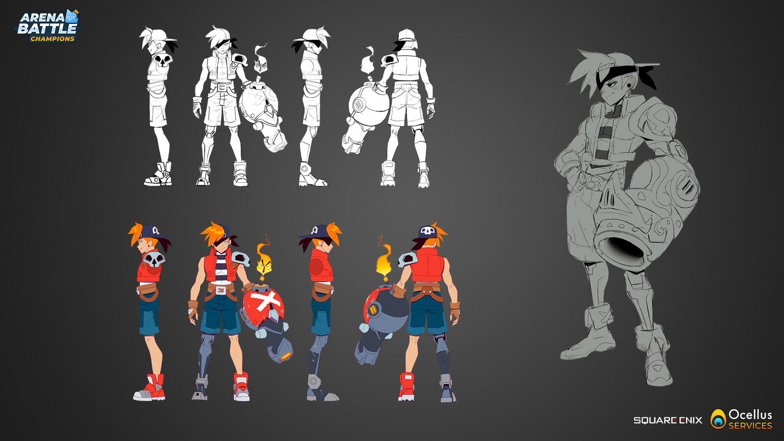 Ocellus - SERVICES - Arena Battle Champions - Silver (Concepts)