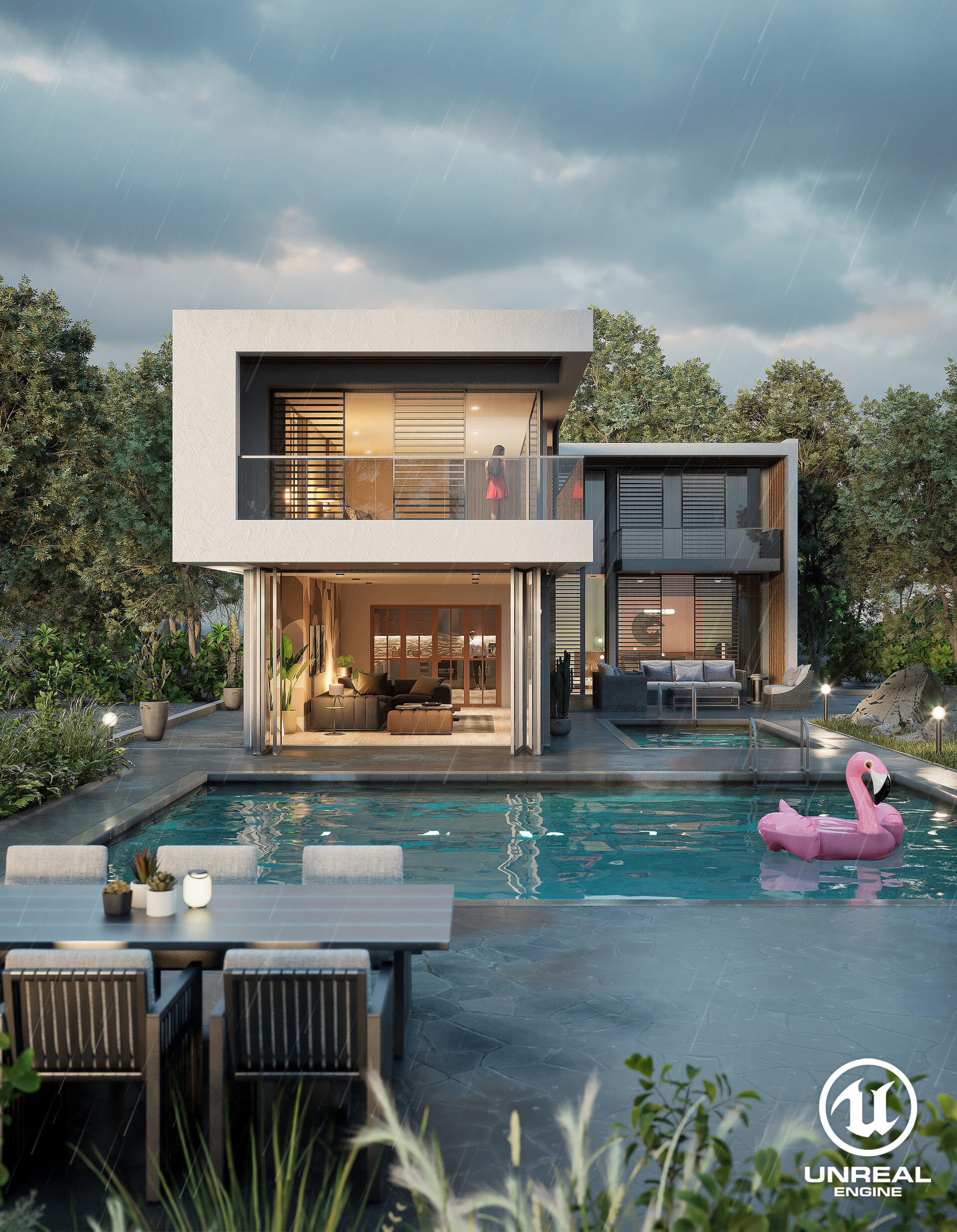 ArtStation - Unreal Engine 5 - Modern Villa