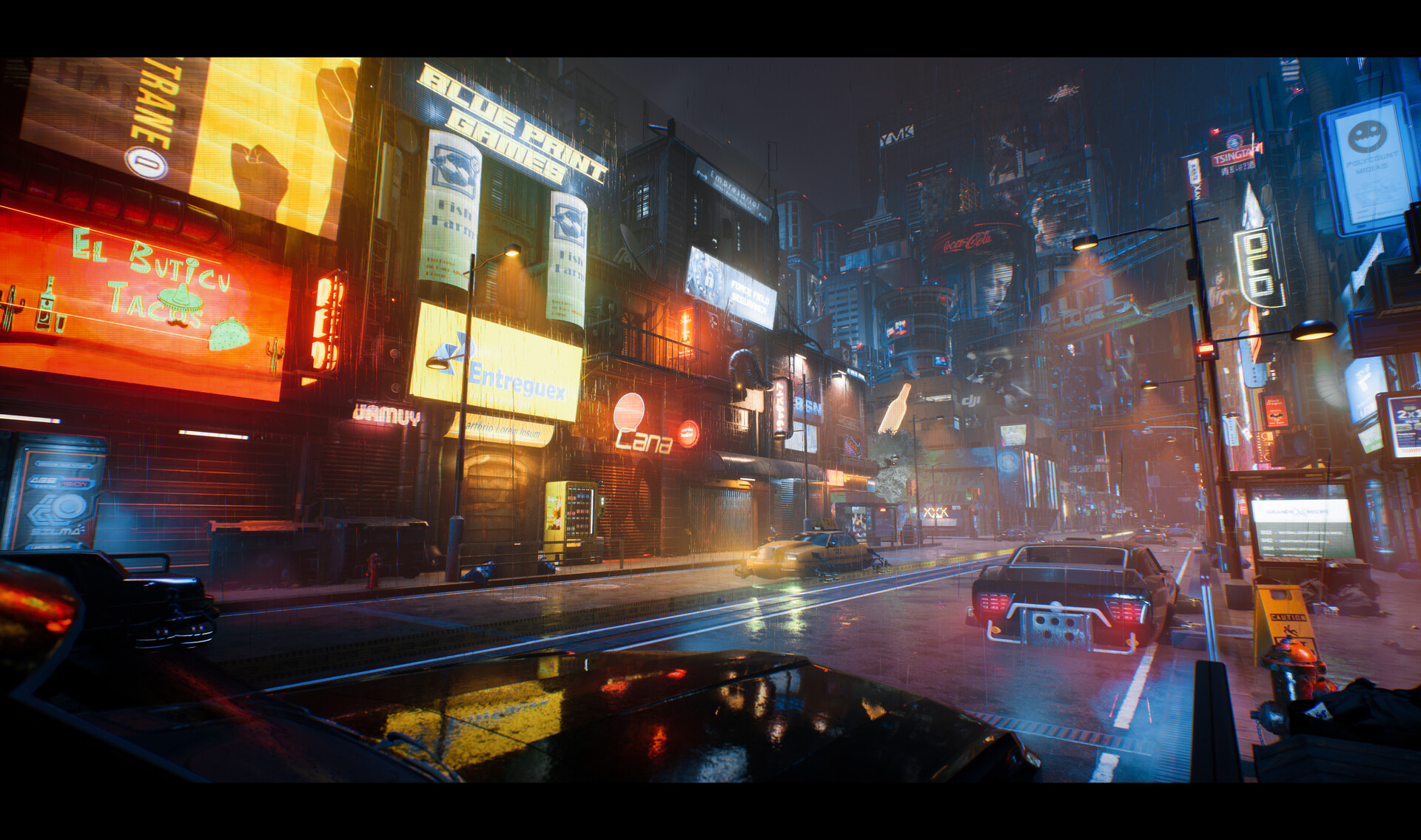 ArtStation - Cyberpunk Streets
