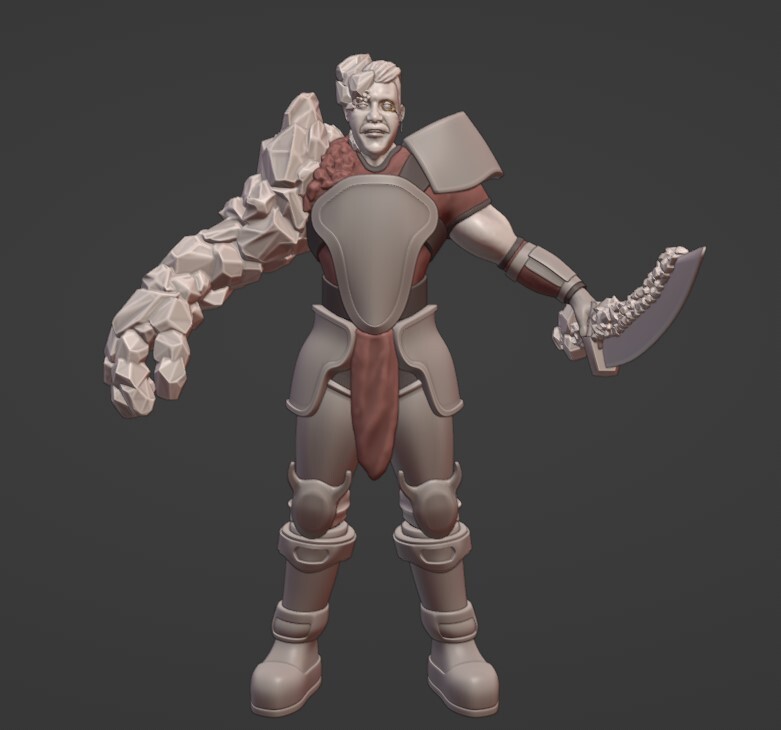 ArtStation - My Moba Character