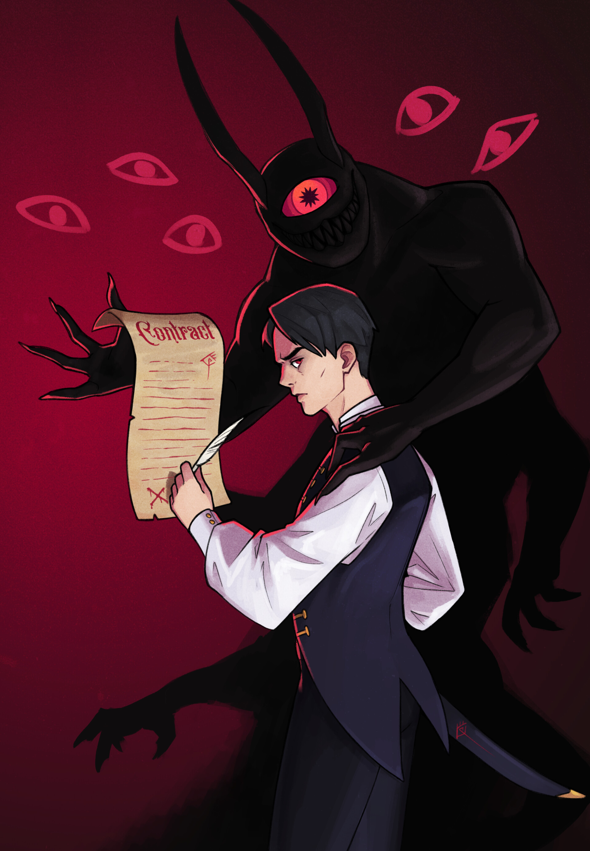 ArtStation - Contract with a Demon