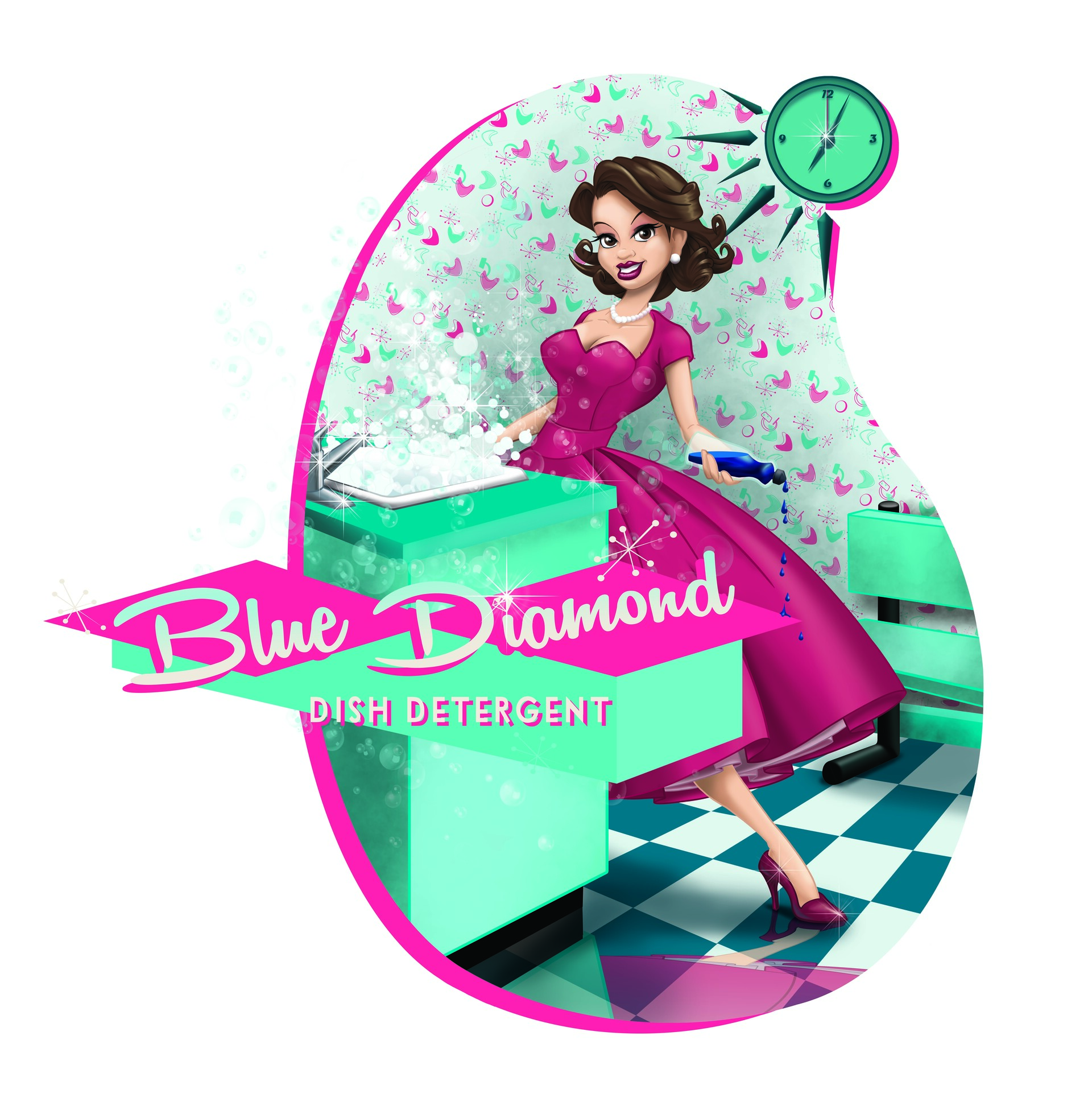 ArtStation - Blue Diamond Dish Soap