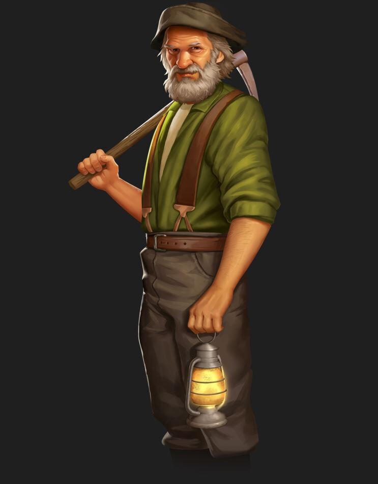 ArtStation - Mine and Melt Character