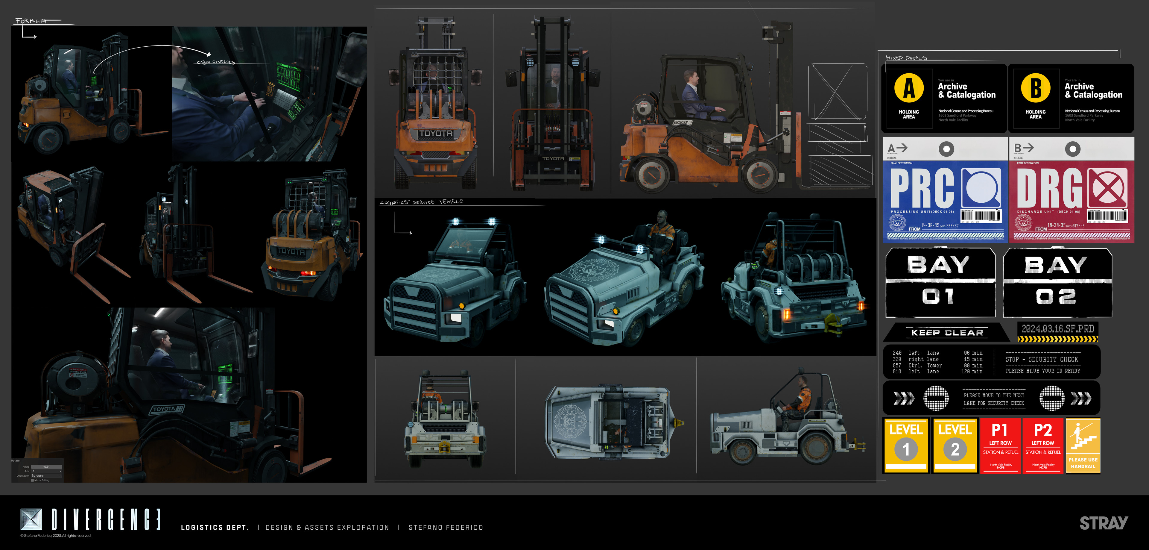 Stray Studios - Divergence - Logistics Dept.