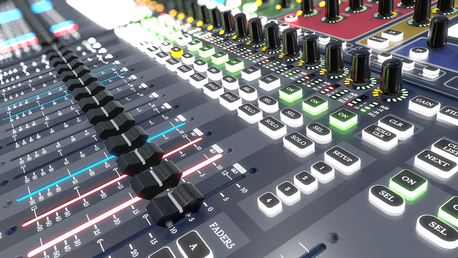 ArtStation - Si Expression 3 Audio Mixer | Studio Tools