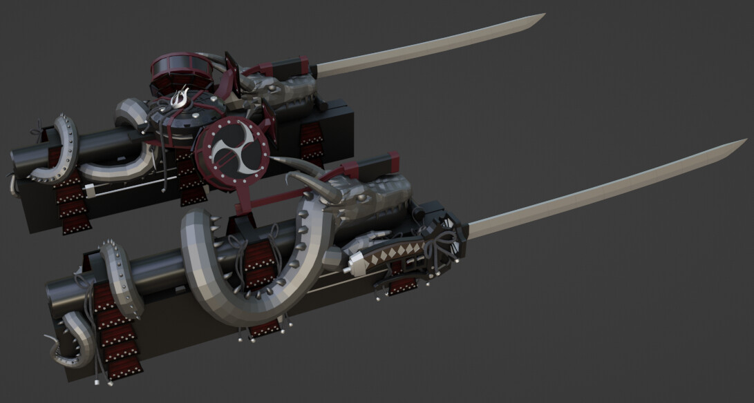 ArtStation - (Roblox AOT:Vengeance) Dragon ODM set