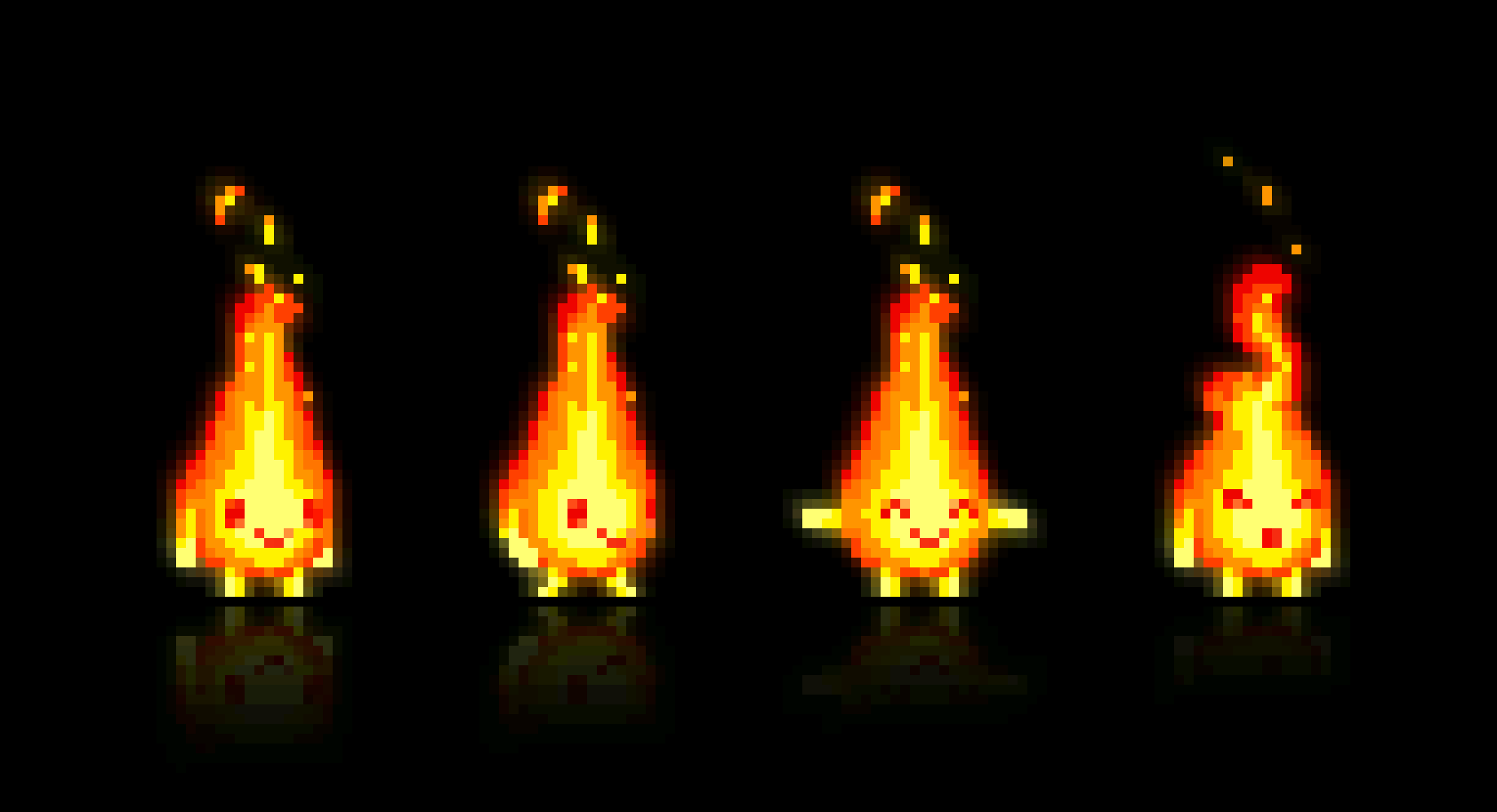 fire sprite animation